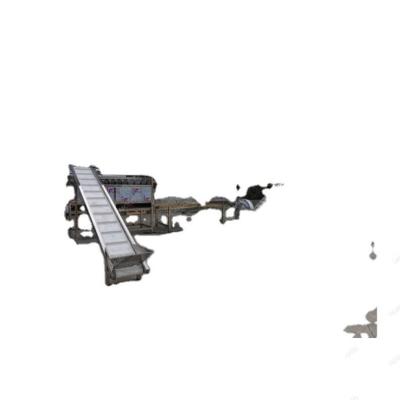 China 150-1000kg/h Garri Production Line Cassava Processing Equipment Cassava Flakes Making Machinery for sale