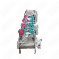China Industrial Fruits Cleaning Drying Waxing Machine Fruit Washing Waxing Drying Sorting Machine Fruit Washing And Waxing Machine for sale