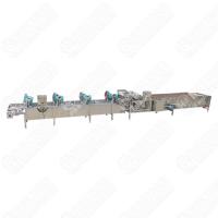 China Industrial Vegetable And Fruit Washing Production Line Fruit Drying Washing Production Line Potato Cleaning Drying Machine for sale