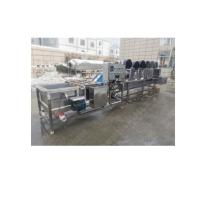 China Brine tank cleaning washing machine for seafood and vegetable processing line for sale