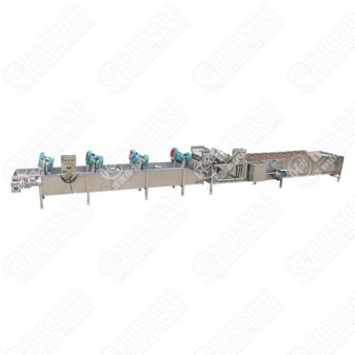 China Industrial Salad Vegetable Processing Line Leaf Vegetable Washing Machine Fruit And Vegetable Processing Machinery for sale