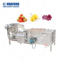 China Vegetable Washing Line Vortex Type Vegetable Salad Lettuce Parsley Chili Cucumber Carrot Onion Radish Cleaning Machine for sale