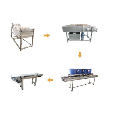 China Hot selling China Manufactory Fruit Washing Machine And Backing by Huafood for sale
