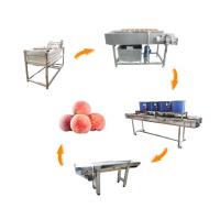 China Hot selling Ultrasonic Fruit Vegetable Washing Machine With Cheap Price by Huafood for sale