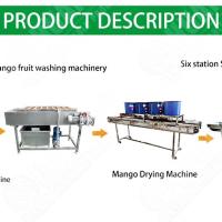 China Fruit Vegetable Washing Making Machine Water Surface Cleaning Machine Food Production Line for sale