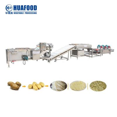 China Most Buying Potato Chips Production Line Green Vegetables Washing Machine Vegetable Brush Washer for sale
