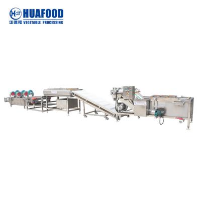 China Stainless Steel Peeler And Washer Machine Clean Vegetables Production Line Cherry Washing Machine for sale