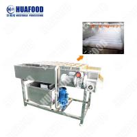 China Fruit And Vegetable Bubble Cleaning Machine Avocado Washing And Cleaning Line Cleaning And Drying Line for sale