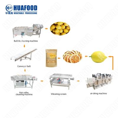 China Hot Air Gas Dehydrator For Vegetable And Fruit Spinach Washing And Drying Machine Vegetable And Fruit Washer for sale