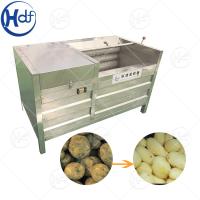China popular potato finger chips making machine half fried french fries machine frozen production line manufacturer for sale