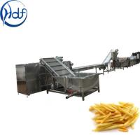 China 100-3000Kg/H Potato French Fries Making Machine Frozen Finger Potato Chips Product Line for sale