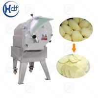 China Full- automatic Fried Potato Chips Production Line / French Fries Making Machine Frozen Fries Processing plant for sale
