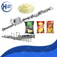 China Full Automatic Frozen French Fries Potato Chips Making Machine Production Line for sale
