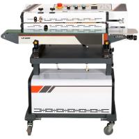 China FR-900 Automatic horizontal plastic film bags heat sealing machine continuous band sealer machine for sale