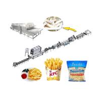China Restaurants 200Kg/H Making Machine For Frozen French Fries production Line Potato Chips for sale