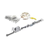 China Commercial Potato Chips Semi Or Full Automatic Frozen French Fries production Line for sale