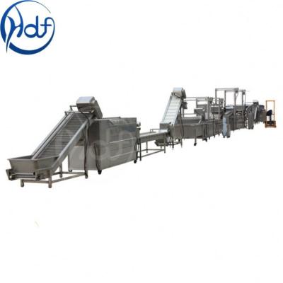 China French fries production line automatically frying potato chips machine for sale