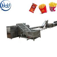 China French fries production line automatically frying potato chips machine for sale
