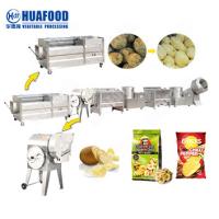 China automatic potato chips manufacturing semi-automatic frozen french fries processing line for sale