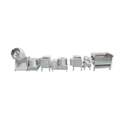 China China Frozen French Fries Production Line Machine Industrial Production Equipment Of Fries Potato Machine French Fries Line for sale