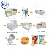 China Chips Making Machine Frozen French Fries Line Price Of Potato Chips Production Line Potato Chips Making Equipment for sale