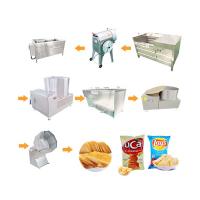 China Fully Automatic Potato Chips Production Line 5000kg/h Potato Chips Production Line Potato Crisp Production Line for sale