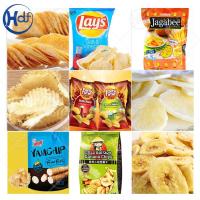 China Fryer Machines Potato Chips Production Line Potato Chips Processing Machine Line Automatic French Fries Line for sale