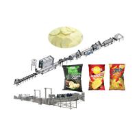 China Banana Chips Production And Packaging Line Potato French Chips Production Line French Fries Filling Line for sale