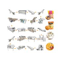 China Potato Chips French Fries Banana Chips Machine Commercial French Fries Production Line French Fries Potato Frozen Line for sale