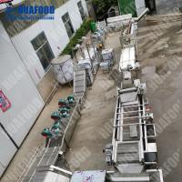 China Potato Chips Full Automatic Processing Machine Automatic Potato Chips Production Line Frozen French Fries Potato Line for sale