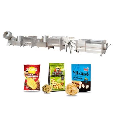 China Potato Chips Processing Machine Line Fresh Potato Chips Equipment Sweet Potato Chip Production Line for sale