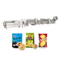 China Full Automatic Potato Chips Making Machine Cassava Chips Production Line Potato Finger Production Line for sale