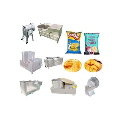China Frozen French fries Automatic Banana Chips Production Line Potato chip factory for sale