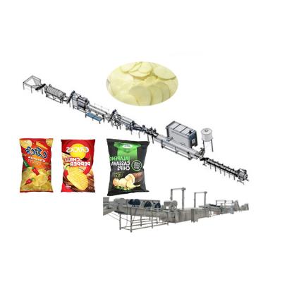 China Frozen Potato Factory Automatic Potato Chips Production Line Potato Chips Making Production Line for sale