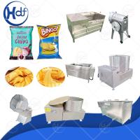 China Industrial Plantain Chips Production Line Finger Fries Fryer Processing Machine Line Processing Line For Potato Flakes for sale
