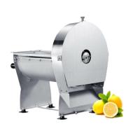 China Commercial Lemon Slicer Machine Carrot Cutting Slicing Machine Electric Potato Cutting Machine Cutter 220V-50HZ Provided 2 Years for sale