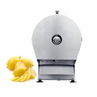 China Commercial Lemon Slicer Machine Carrot Cutting Slicing Machine Electric Potato Cutting Machine Cutter 220V-50HZ Provided 2 Years for sale