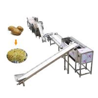 China Industrial Tornado Carrot Shredding Machine Large Capacity Potato Shredding Machine For Production Line for sale