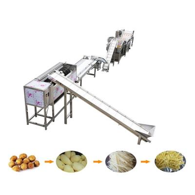 China Plantain Chips Production Line Banana Deep Fryer Potato And Banana Chips Making Machine for sale