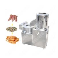 China Industrial Electric Carrot Cassava Potato Peeler Potato Washing Peeling Cutting Machine for sale