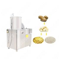 China Small Cheap Cassave Potato Peeling Washing Machinery Skin Remover Machine For Cassave for sale