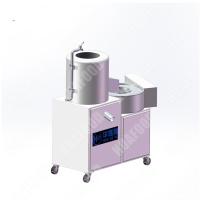 China Manual Brush Type Automatic Taro Sweet Potatoes Cassava Potato Washing And Peeling Machine for sale