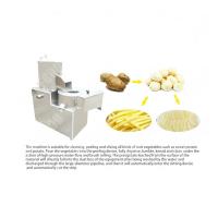 China Heating Big Capacity Continuous Brush Potato Peeling Carrot Washing And Polishing Machine for sale