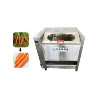 China Industrial french fries production line potato washing and peeling machine for sale