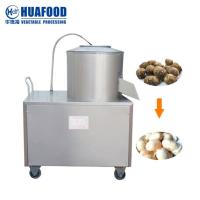China 100KG Potato Processing Equipment Washing Cleaning Peeling Cutting Machine for sale
