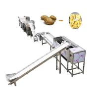 China Customized Potato Processing Machine Fryed Crisp Potato Finger Chips Production Line for sale