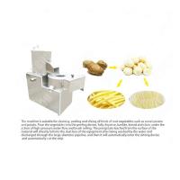 China Commercial Manual Potato Chips Slicer Machine Potato Peeler Cutter Machine for sale