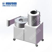 China Small Potato Carrot Washing Machine Industry Potato Wash Peel Cut Machine for sale