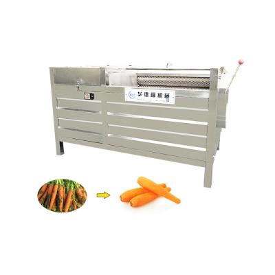 China Hot Selling Ginger Brush Cleaning And Peeling Machine Minitype for sale