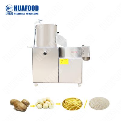 China Multifunctional Potato Peeler And Cutting Machine Fruit And Vegetable Cutting Machine For Wholesales for sale